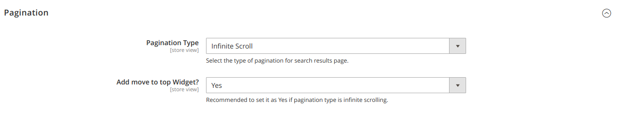 Pagination - Wizzy User Docs