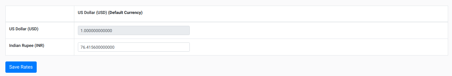 Currencies - Wizzy User Docs