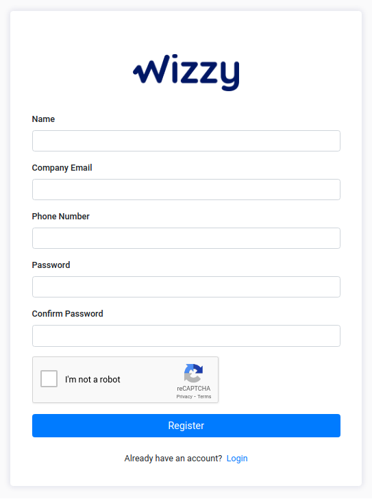 Create New Store - Wizzy User Docs